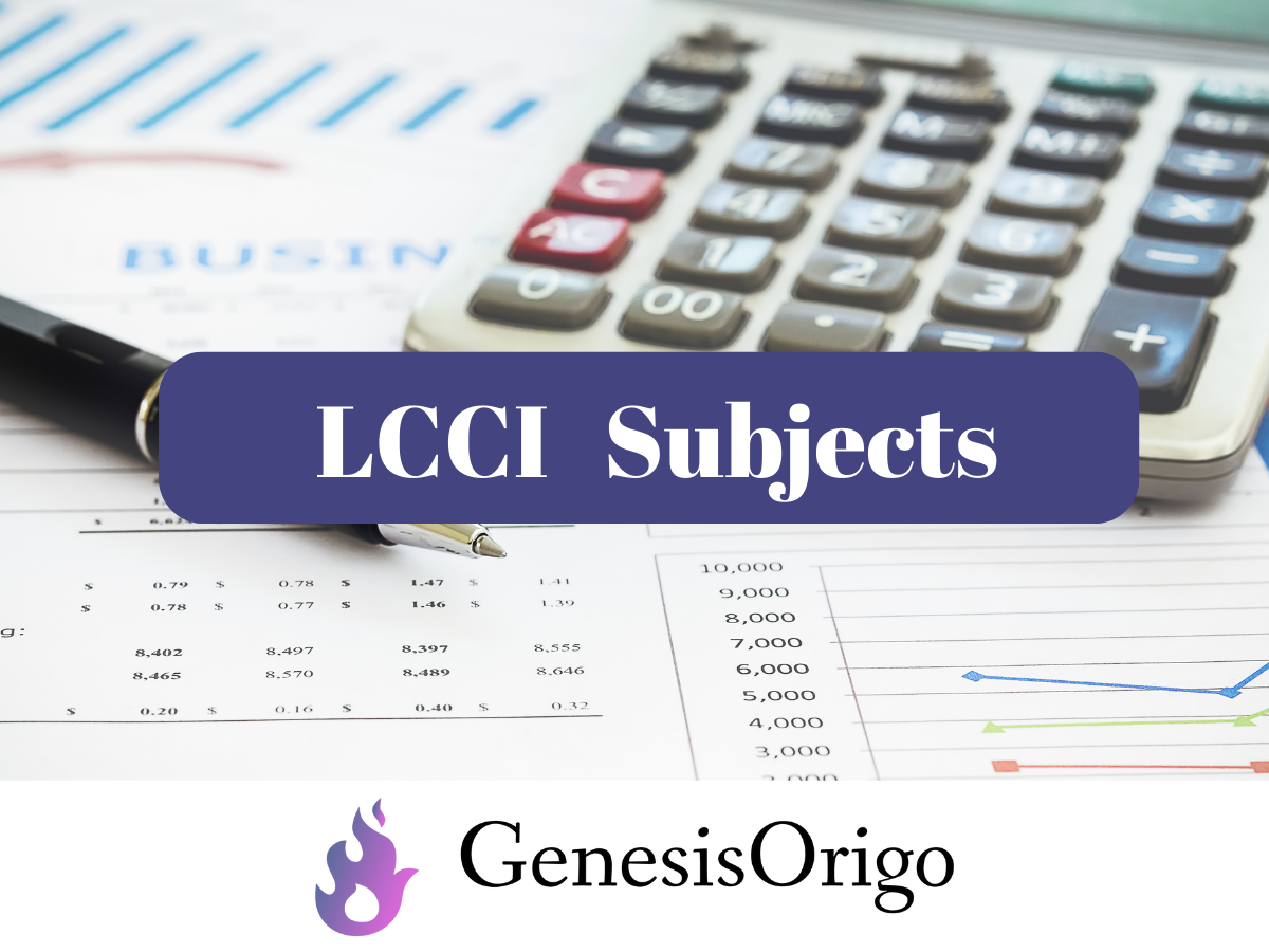 LCCI Subjects | What do you learn?