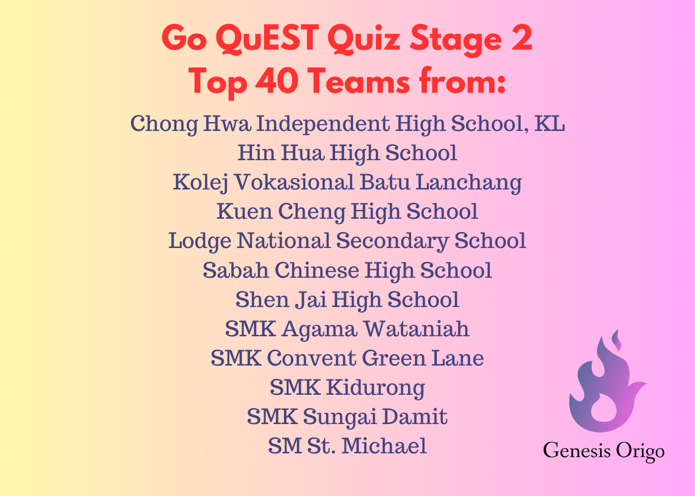 Go QuEST Quiz 2023 | Stage 2 Quiz